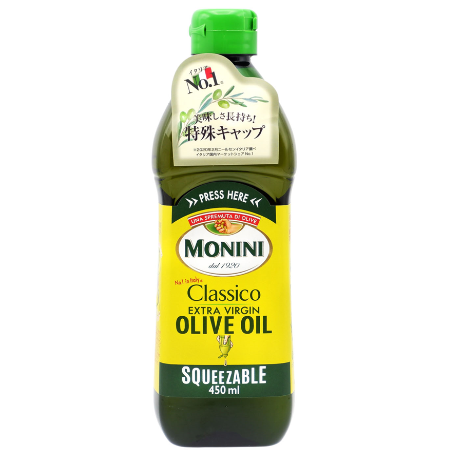 モニーニ エキストラバージンオリーブオイル クラシコ 412g | p3pocket オンラインストア